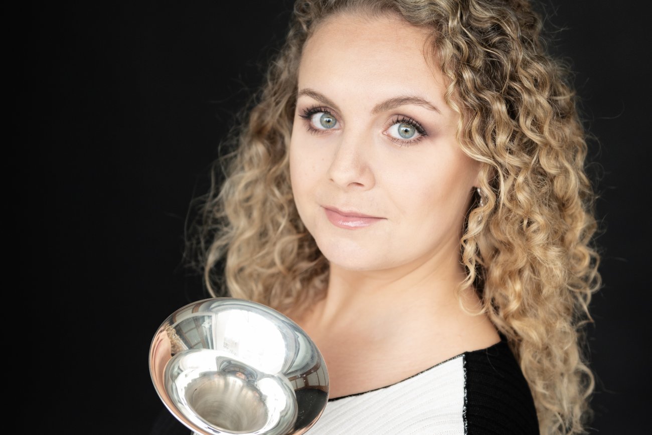 Matilda Lloyd performs Robin Haigh's trumpet concerto LUCK ...