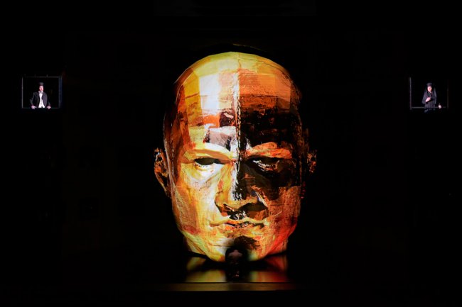 Georgia Jarman and Kim Begley perform in Kasper Holten’s new production ...